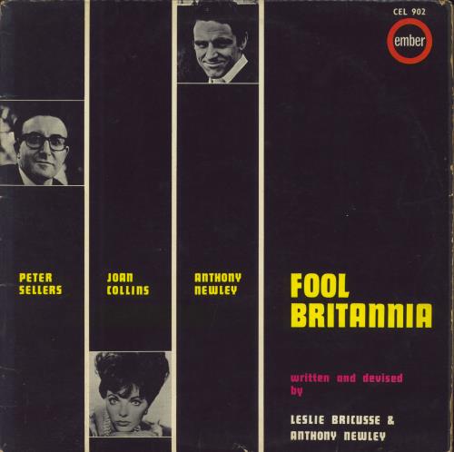 Peter Sellers Fool Britannia UK vinyl LP album (LP record) (451548)