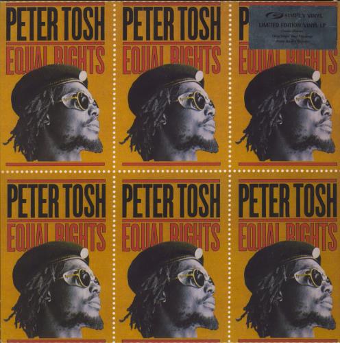 Peter Tosh Equal Rights - 180gram UK vinyl LP album (LP record) (802755)