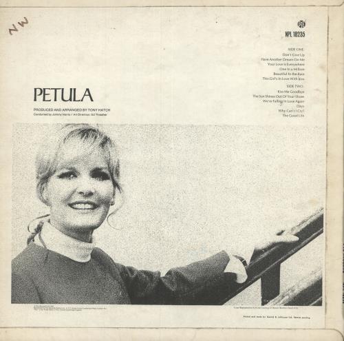 Petula Clark Petula - Mono UK vinyl LP album (LP record) (499656)