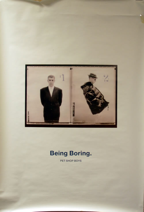 Pet Shop Boys Being Boring UK Promo poster (615735)