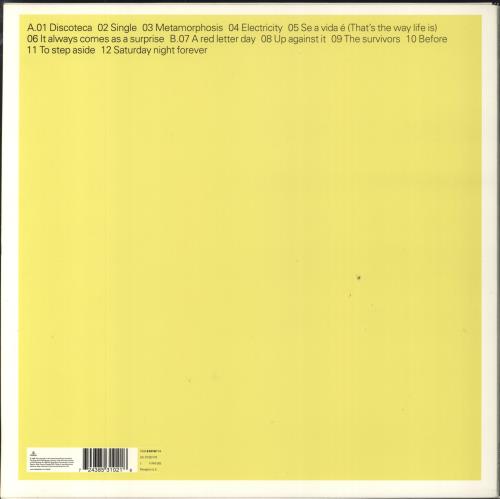 Pet Shop Boys Bilingual UK vinyl LP album (LP record) (73012)