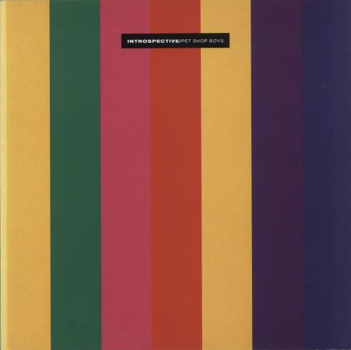 Pet Shop Boys Introspective UK vinyl LP album (LP record) (169164)