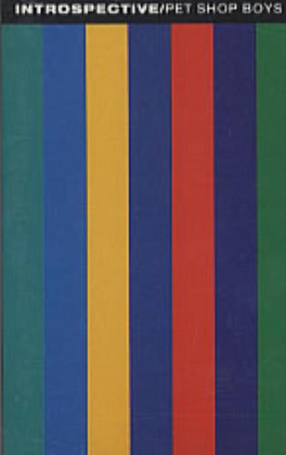 Pet Shop Boys Introspective UK cassette album (4266)