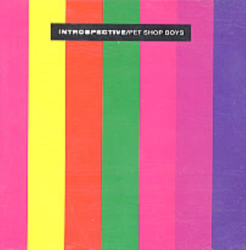 Pet Shop Boys Introspective UK CD album (CDLP) (62106)