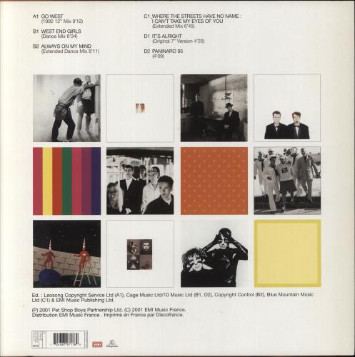 Pet Shop Boys Lively Tracks French 12" vinyl single (12 inch record / Maxi-single) (832133)