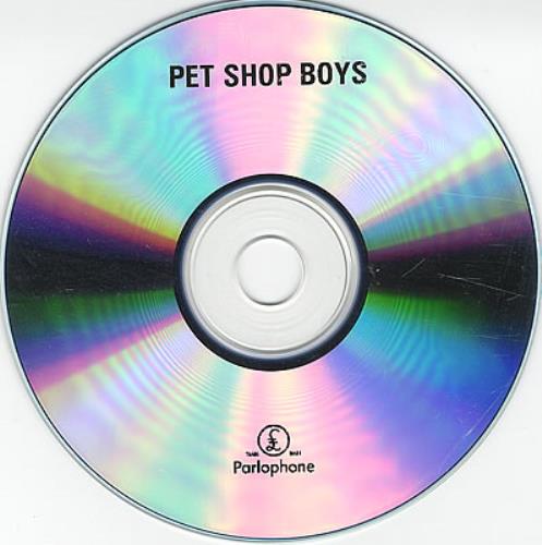 Pet Shop Boys Release UK Promo CD-R acetate (208829)