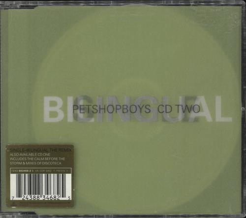 Pet Shop Boys Single-Bilingual UK 2-CD single set (Double CD single) (159710)