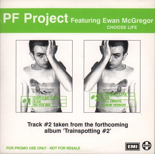 PF Project Choose Life UK Promo CD single (CD5 / 5") (653182)