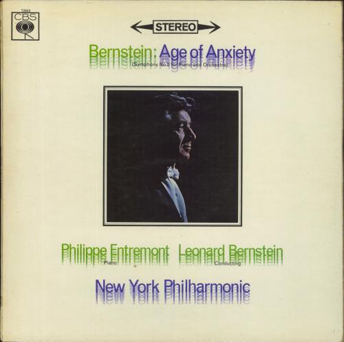 Philippe Entremont Bernstein: Age Of Anxiety UK vinyl LP album (LP ...