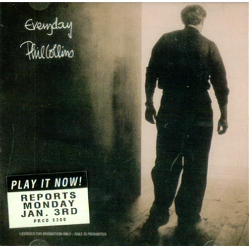 Phil Collins Everyday US Promo CD single (CD5 / 5") (25617)