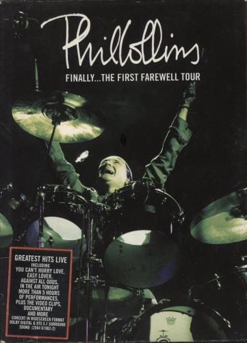 Phil Collins Finally: The First Farewell Tour UK DVD (307119)