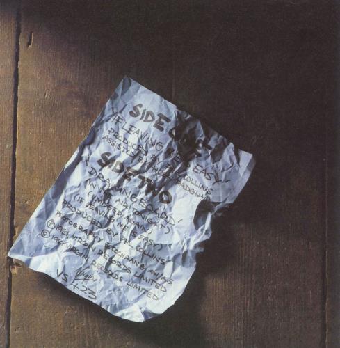 Phil Collins If Leaving Me Is Easy - Stickered Poster Sleeve UK 7" vinyl single (7 inch record ...