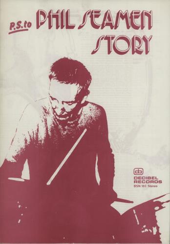 Phil Seamen Phil Seamen Story UK vinyl LP album (LP record) (600294)