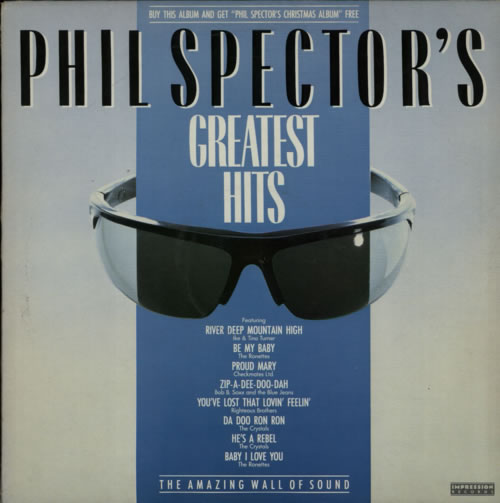 Phil Spector Greatest Hits UK vinyl LP album (LP record) (316488)