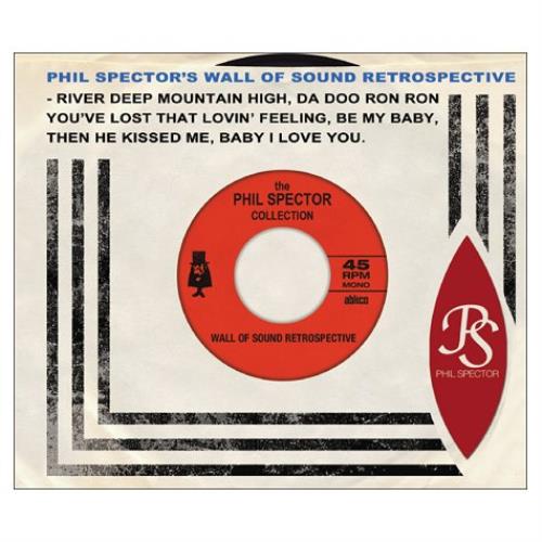 Phil Spector Wall Of Sound Retrospective UK CD album (CDLP) (432147)