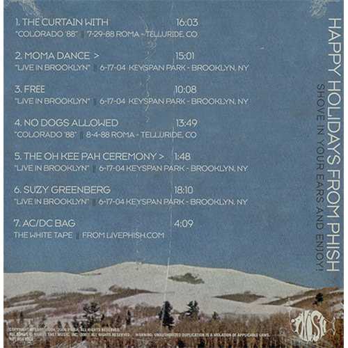 Phish Farmhouse Cheddar Vol. 2 - Sealed US Promo CD album (CDLP) (407320)