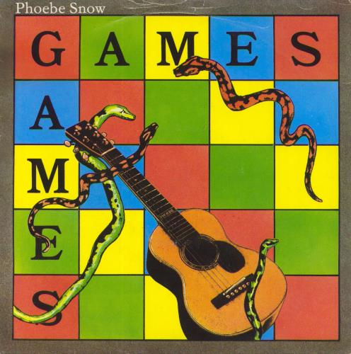 Phoebe Snow Games UK Promo 7" vinyl single (7 inch record / 45) (805698)