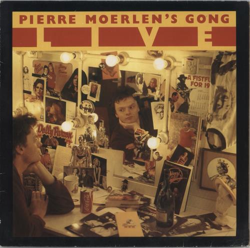 Pierre Moerlen's Gong Live German vinyl LP album (LP record) (729388)