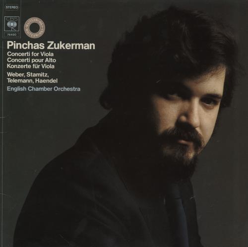 Pinchas Zukerman Concerti For Viola Dutch vinyl LP album (LP record ...