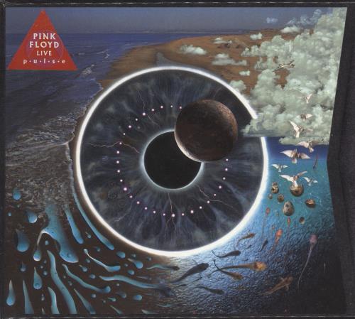 Pink Floyd Pulse - Stickered Dutch 2 CD album set (Double CD) (743496)
