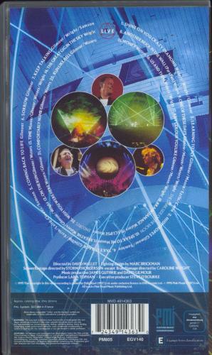 Pink Floyd Pulse UK video (VHS or PAL or NTSC) (808235)