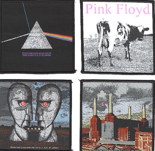 Pink Floyd Sew-On-Patch Set UK memorabilia (353746)