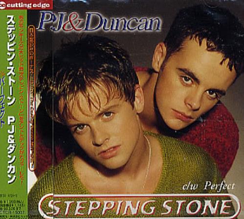 PJ & Duncan Stepping Stone Japanese Promo CD single (CD5 / 5") (142001)