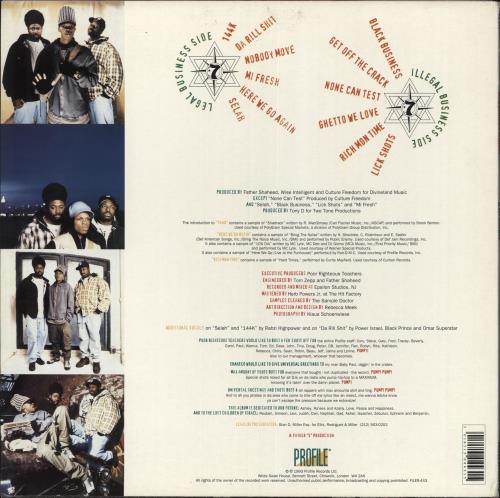 Poor Righteous Teachers Black Business UK vinyl LP album (LP record ...