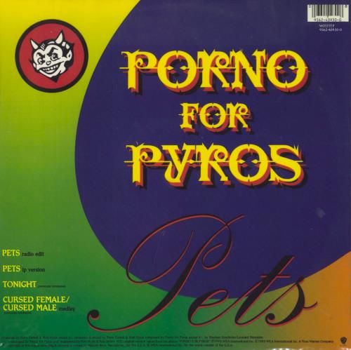 Porno For Pyros Pets - EX UK 12" vinyl picture disc (12 inch picture ...