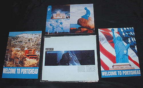 Portishead Sour Times - Inc Postcards UK CD single (CD5 / 5") (46363)