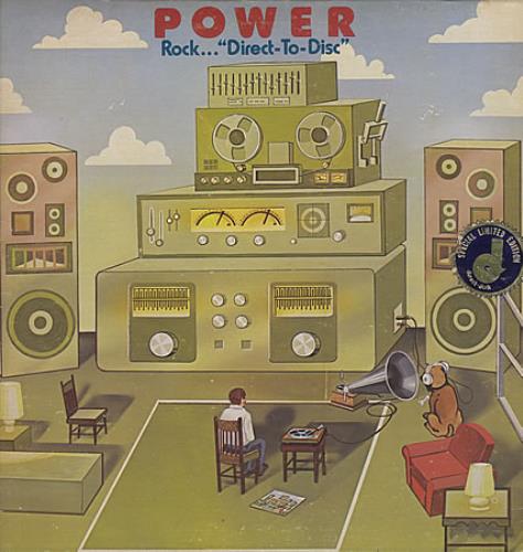 Power Rock ... Direct-To-Disc US vinyl LP album (LP record) (400932)
