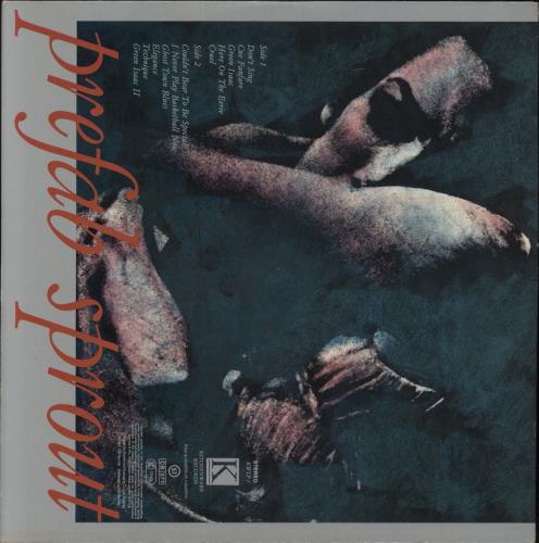 Prefab Sprout Swoon UK vinyl LP album (LP record) (92694)