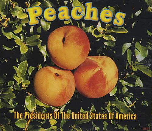 Presidents Of The USA Peaches UK CD single (CD5 / 5") (63431)