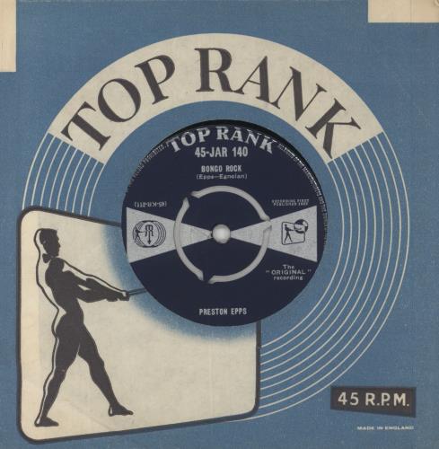 Preston Epps Bongo Rock UK 7" vinyl single (7 inch record / 45) (850977)
