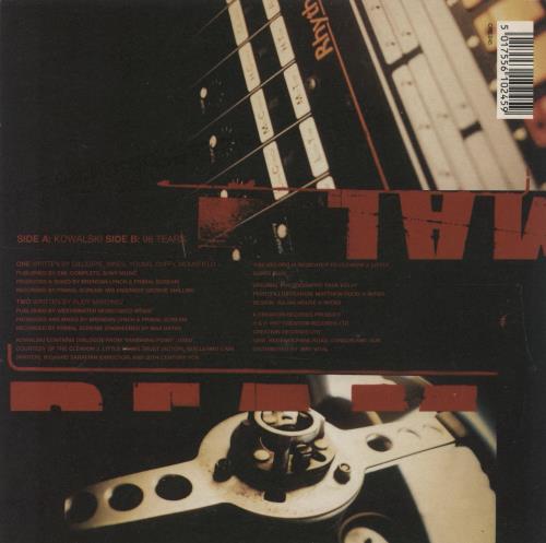 Primal Scream Kowalski UK 7" vinyl single (7 inch record / 45) (165511)