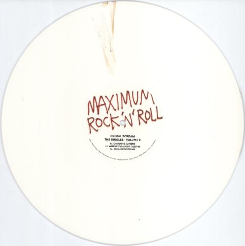 Primal Scream Maximum Rock 'N' Roll The Singles Volume 2 - 180gm Green & White Vinyl UK 2-LP ...