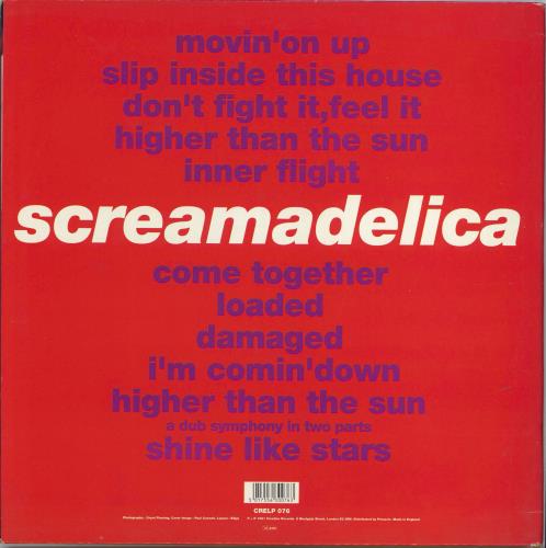 Primal Scream Screamadelica - EX UK 2-LP vinyl record set (Double LP ...