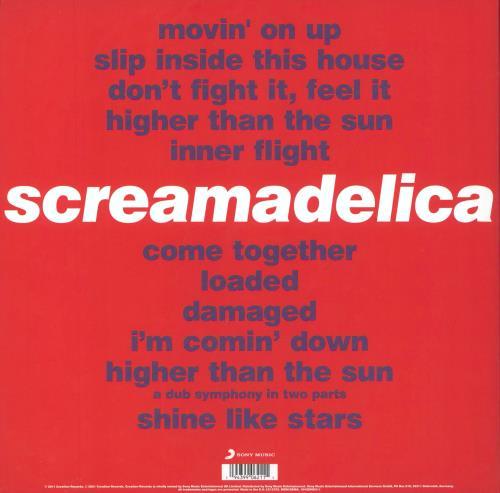 Primal Scream Screamadelica UK picture disc LP (vinyl picture disc ...