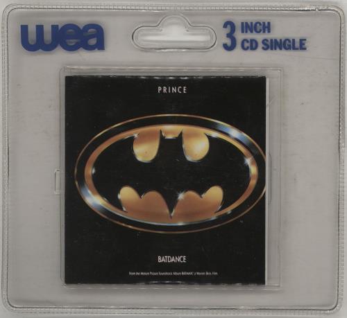 Prince Batdance - Sealed Bubble Pack German 3" CD single (CD3) (753306)