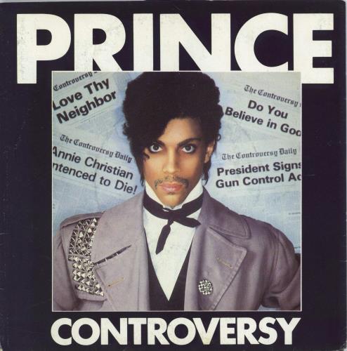 Prince Controversy - P/s UK 7" vinyl single (7 inch record / 45) (8415)