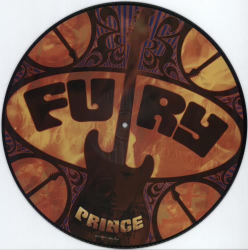 Prince Fury - EX UK 12" vinyl picture disc (12 inch picture record ...