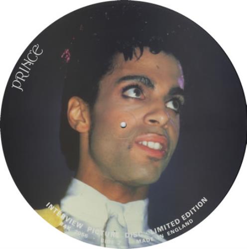 Prince Interview Picture Disc UK picture disc LP (vinyl picture disc ...