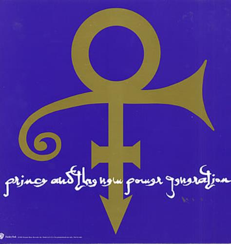 Prince Love Symbol - Display Flat - Pair of... US Promo display (16035)