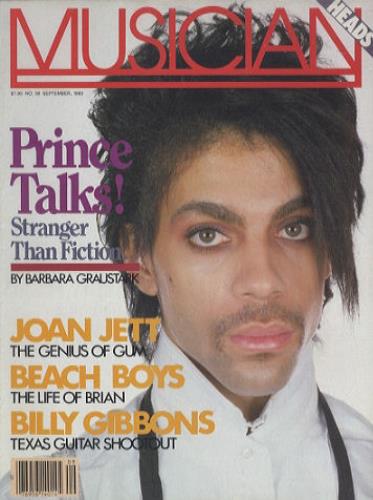 Prince Musician US magazine (443483) NO. 59 1983 & NO. 72 1984