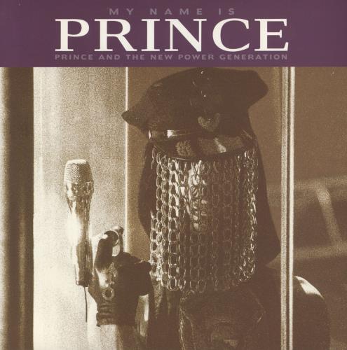 Prince My Name Is Prince UK 7" vinyl single (7 inch record) (46277)