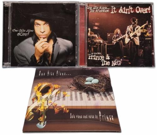 Prince One Nite Alone... Live! - 4-CD With One Nite Alone US CD Album ...