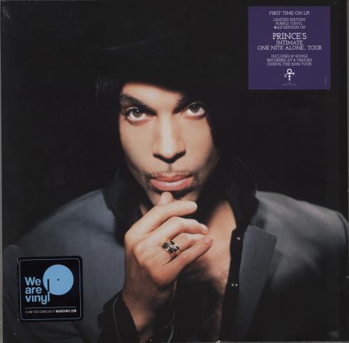 Prince One Nite Alone... Live! - Purple vinyl UK 4-LP vinyl album ...