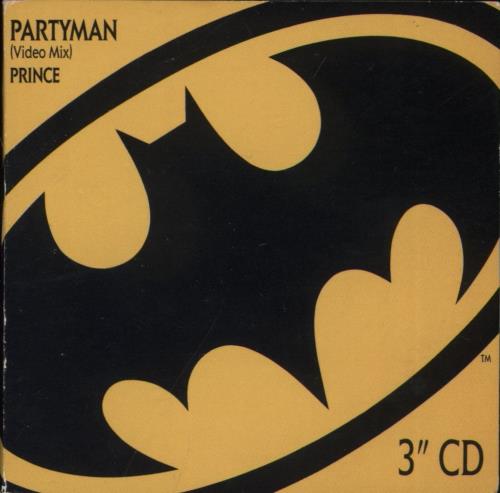 Prince Partyman UK 3" CD single (CD3) (877849)