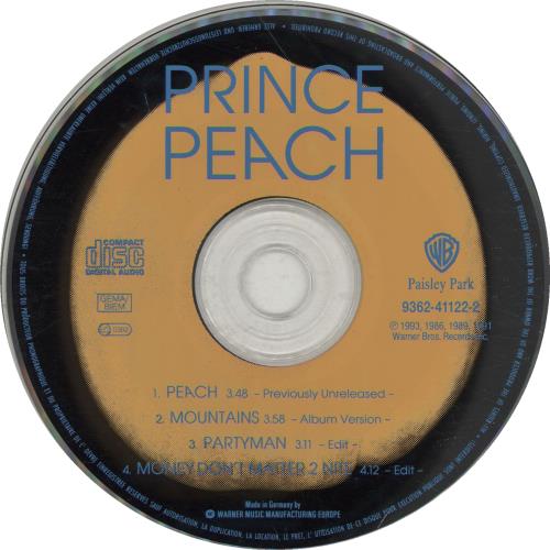 Prince Peach - Part 1 UK CD single (CD5 / 5") (22735)
