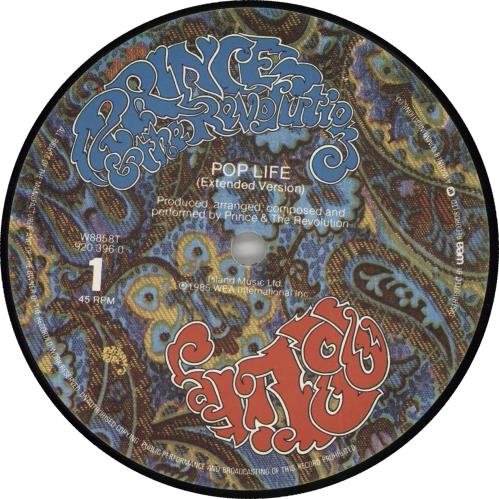 Prince Pop Life (Extended Version) UK 12" vinyl single (12 inch record ...